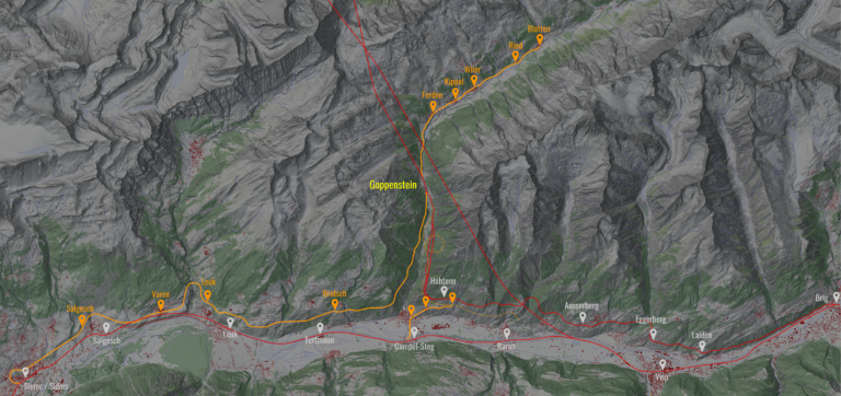 Goppenstein und die Eisenbahn – Goppenstein